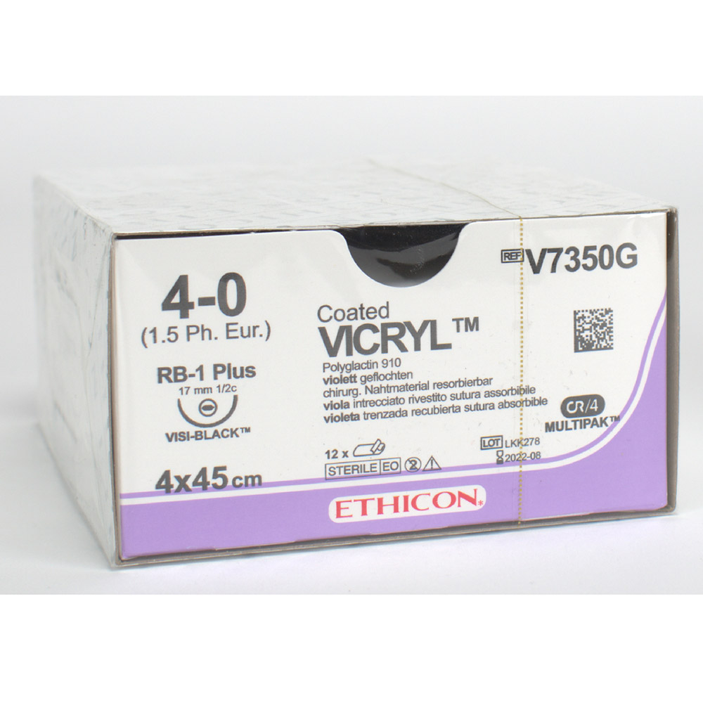 Vicryl violett USP 4-0 | Chirurgie | Instrumente | Praxis | dema dent Online-Shop