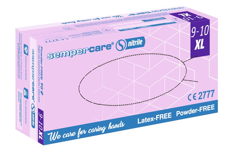 Sempercare Nitril Handschuhe | Untersuchung - Latexfrei | Handschuhe | Praxis | dema dent Online ...